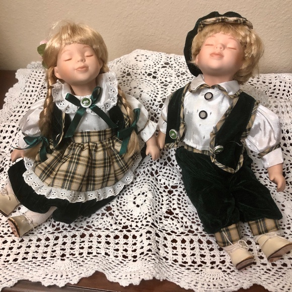 Cathy Collection | Toys | Cathay Collection Kissing Porcelain Boy Girl ...